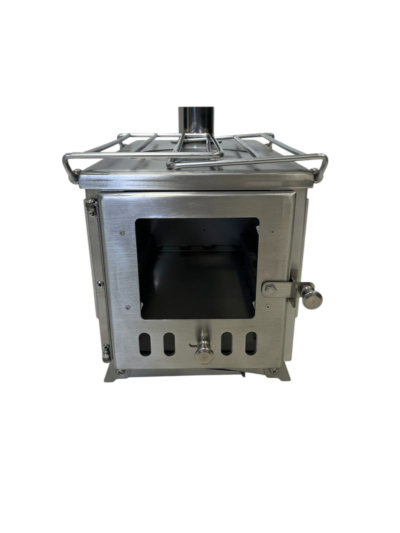 Outbacker® Firebox Flame Clear View Portable Tent Stove | 3.5kw 14kg