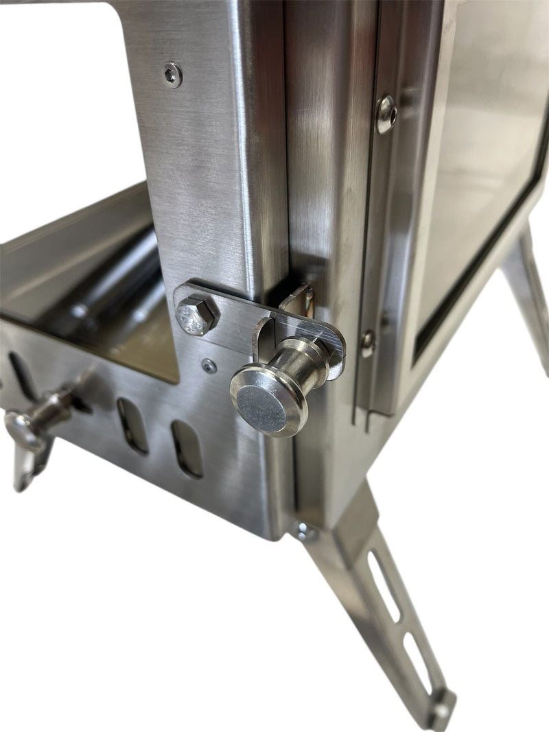 Outbacker® Firebox Flame Clear View Portable Tent Stove | 3.5kw 14kg