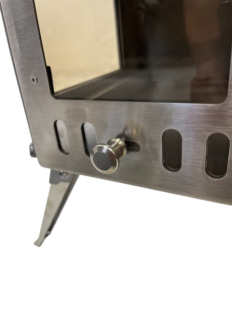 Outbacker® Firebox Flame Clear View Portable Tent Stove | 3.5kw 14kg