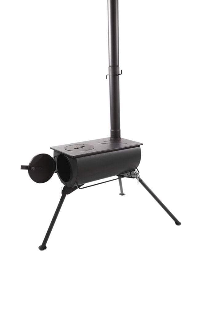 Outbacker® Pioneer Portable Tent Stove & Complete 2.41m Flue Kit | 2.5
