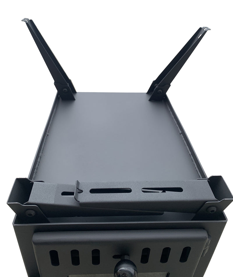 Outbacker® Firebox Portable Tent Stove & Complete 2.68m Flue Kit | 3.5